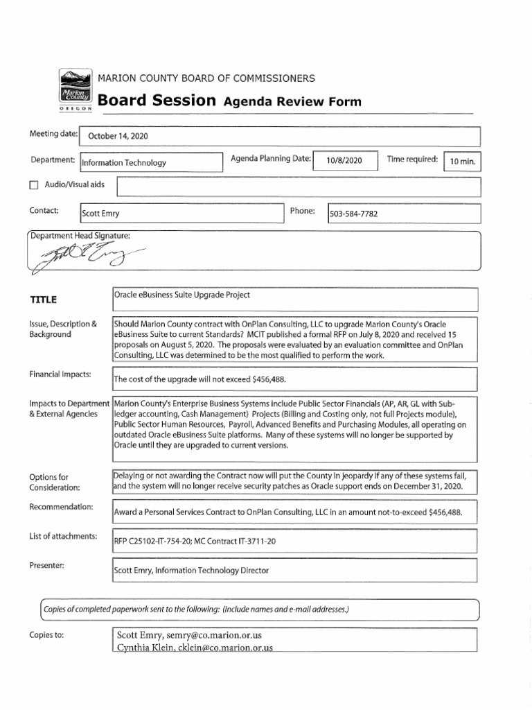 OnPlan Oracle Consulting | PDF