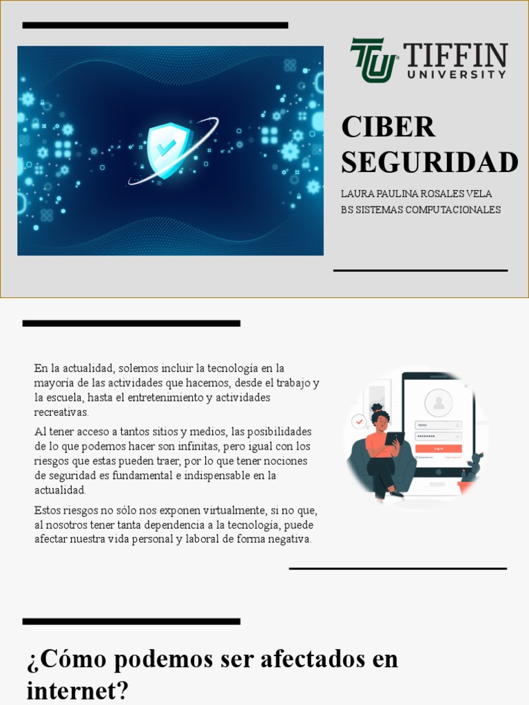 Ciber Seguridad: Laura Paulina Rosales Vela Bs Sistemas Computacionales ...