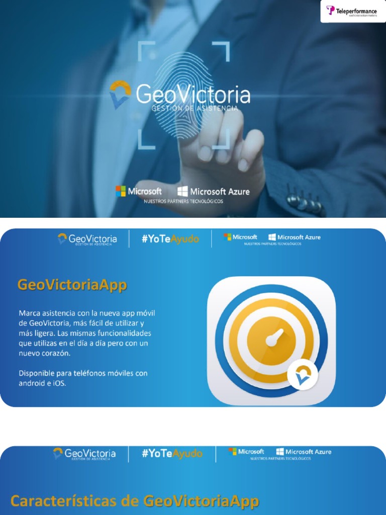 Nuevo Manual Geovictoria App | PDF