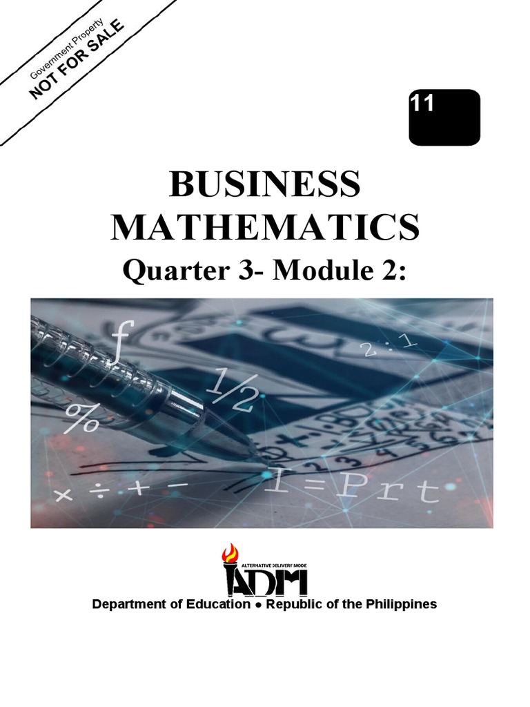 Business Math Module 2 | PDF | Interest | Loans