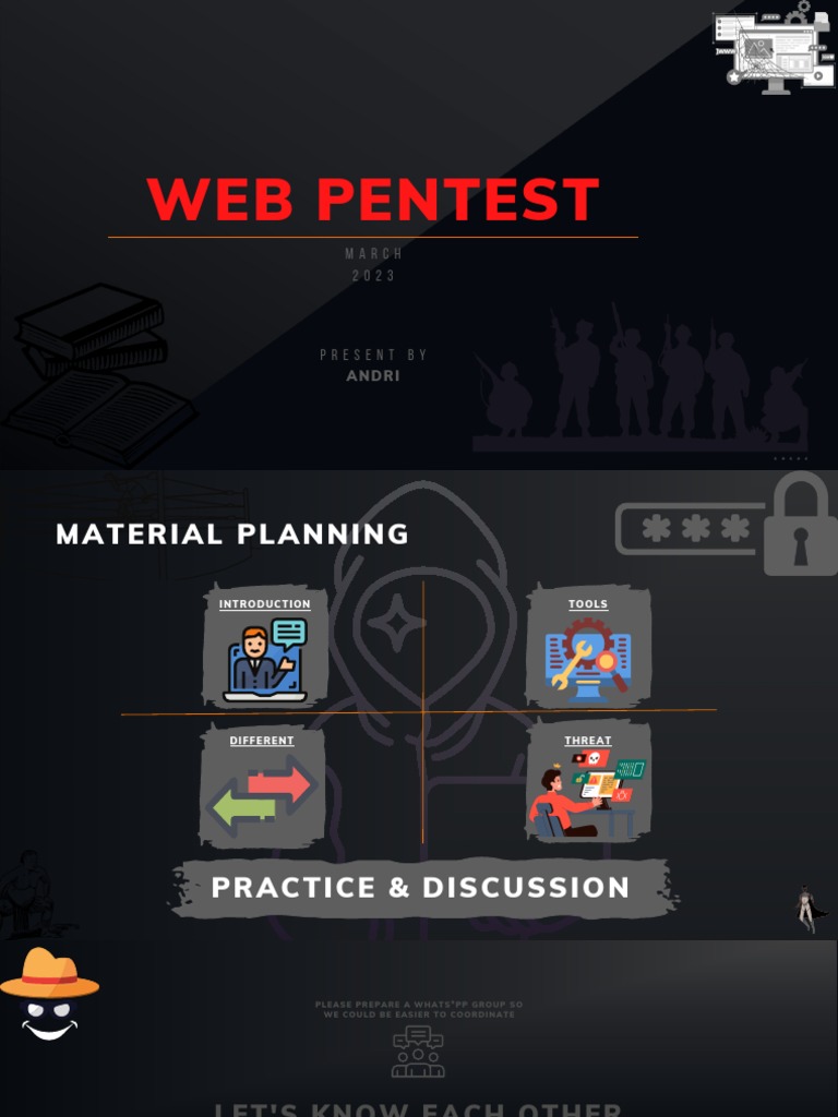 Web Pentest | PDF | Penetration Test | Security Hacker