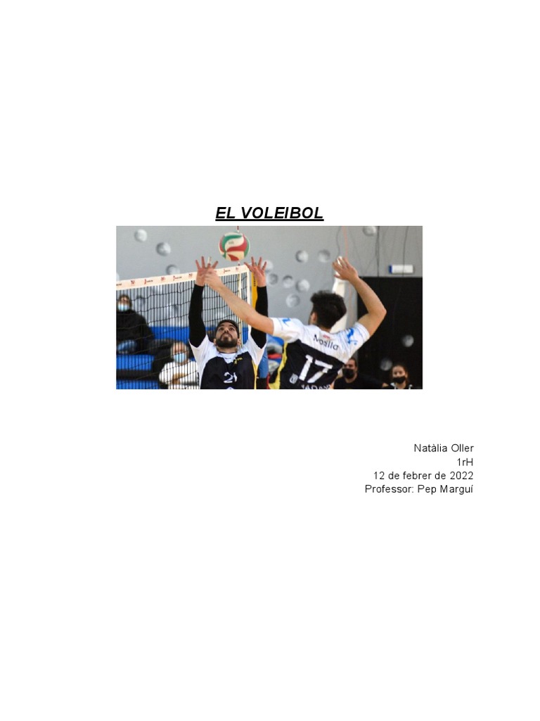 El Voleibol | PDF