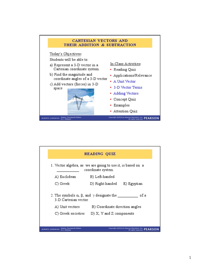 Chapter 2 Slides 2.5-2.6 | PDF | Euclidean Vector | Cartesian ... Chapter 2 Slides 2.5-2.6 | PDF | Euclidean Vector | Cartesian ...