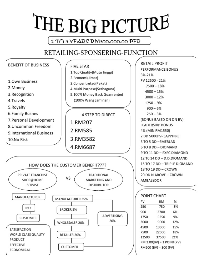 Amway Plan 300pv | PDF | Business