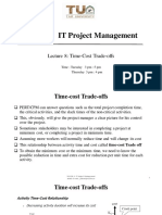 PERT & CPM Exercise | PDF | Technology & Engineering
