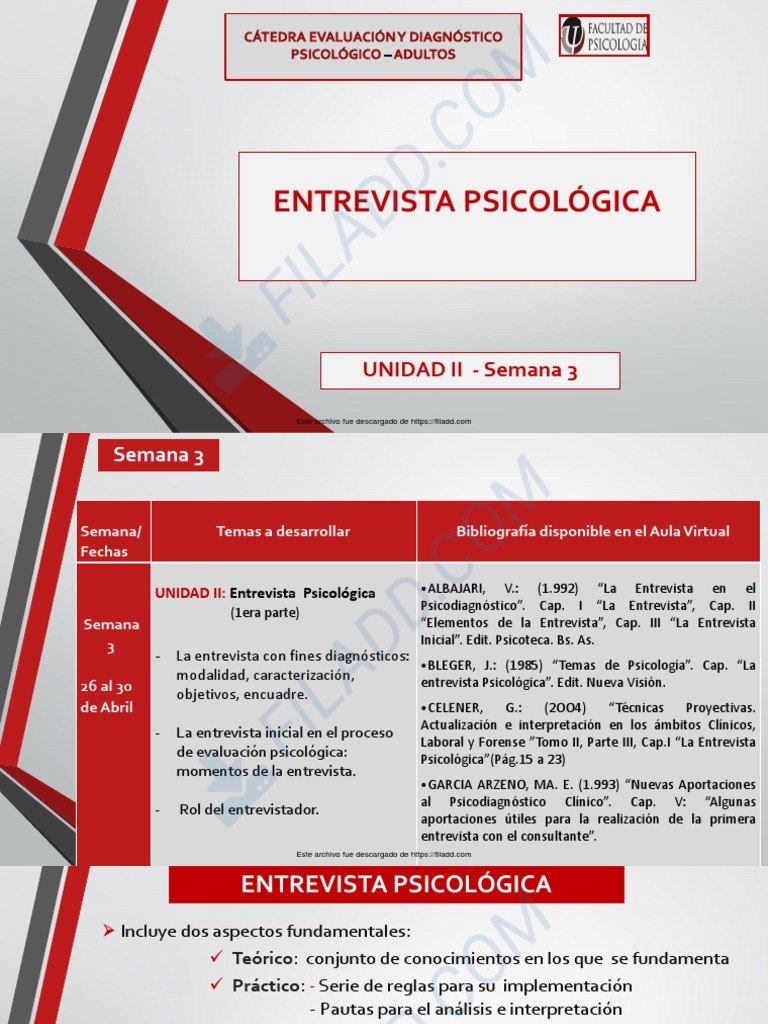 Unidad 2 Semana 3 PDF | PDF | Sicología | Comunicación