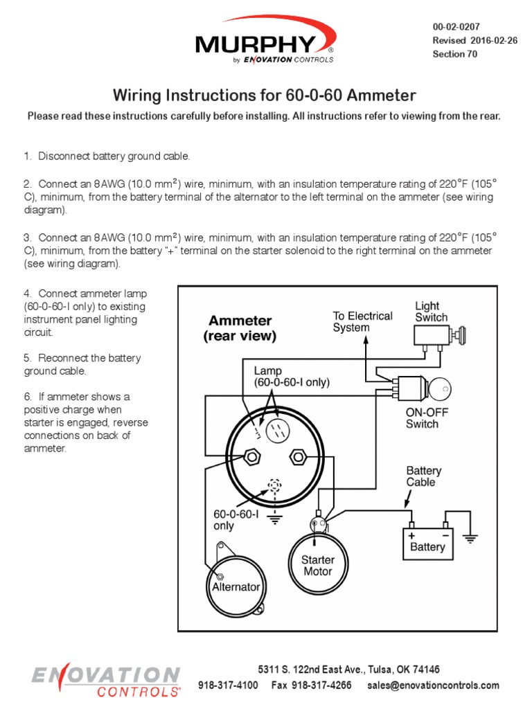 MURPHY 60060 - Wiring | PDF