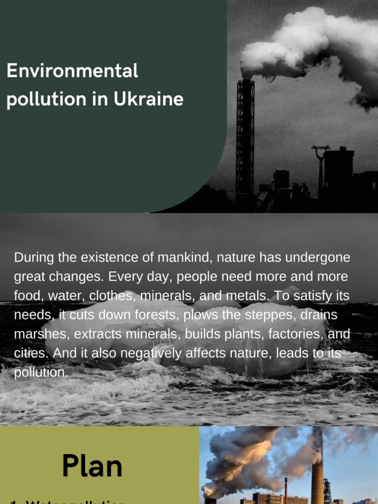 Environmental Pollution in Ukraine PDF | PDF