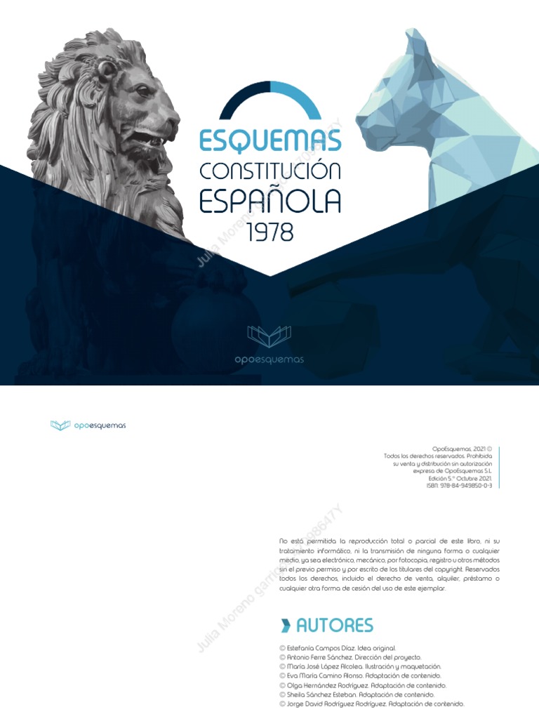 Constitucion Española Pdf Pdf Derechos España