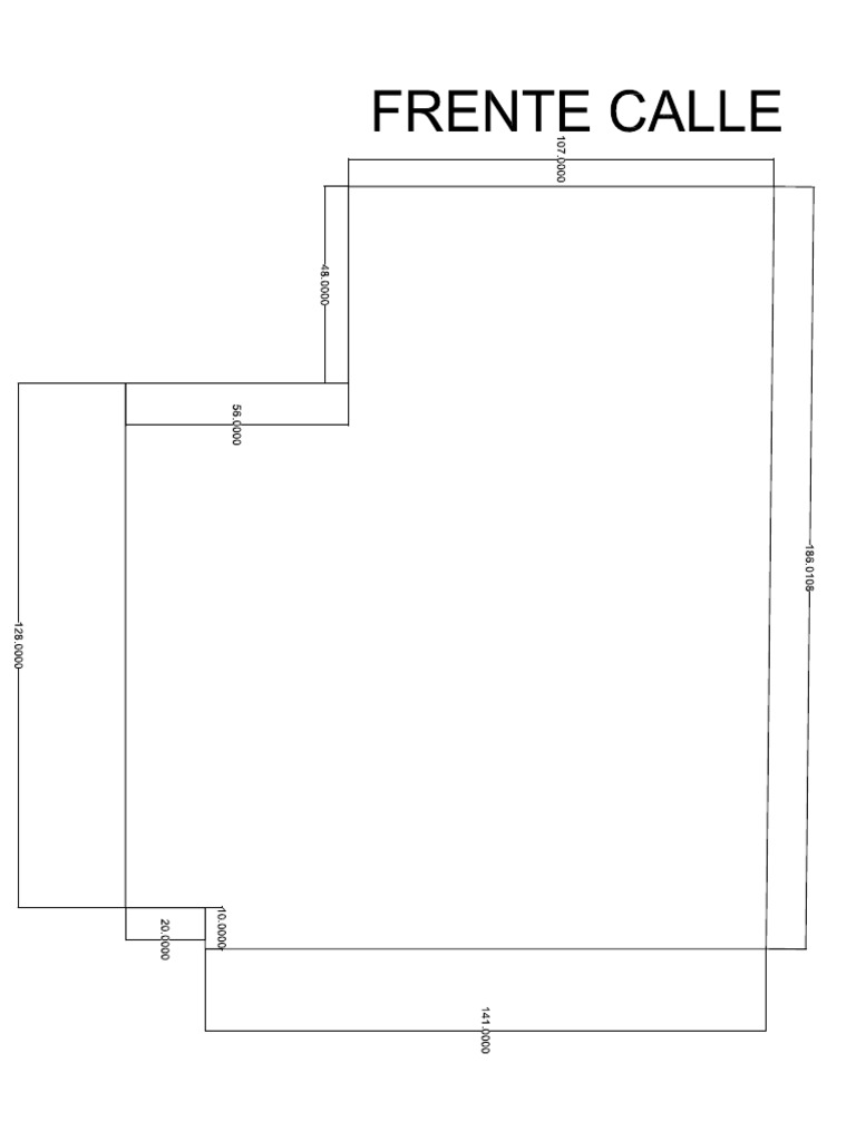 PLANO TERRENO VILLA Model 2 PDF | PDF