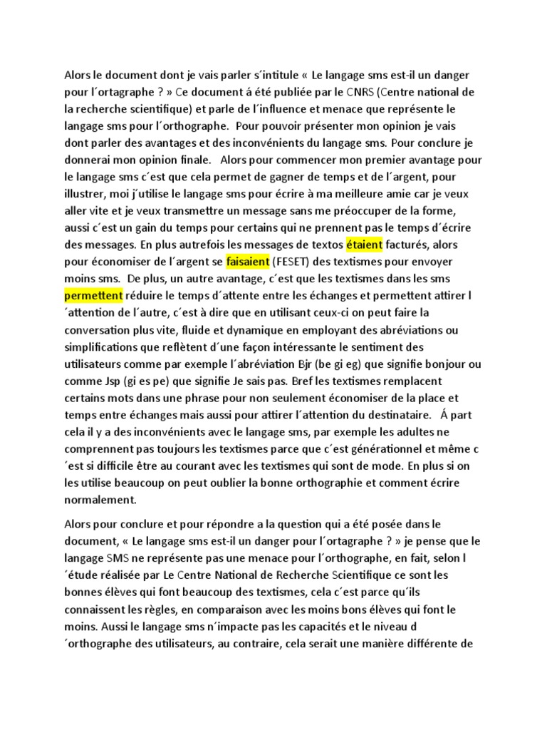 Monologue Delf B1 | PDF | Linguistique | la communication