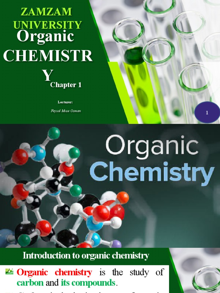Introduction to Organic Chemistry Basics | PDF | Organic Compounds ...