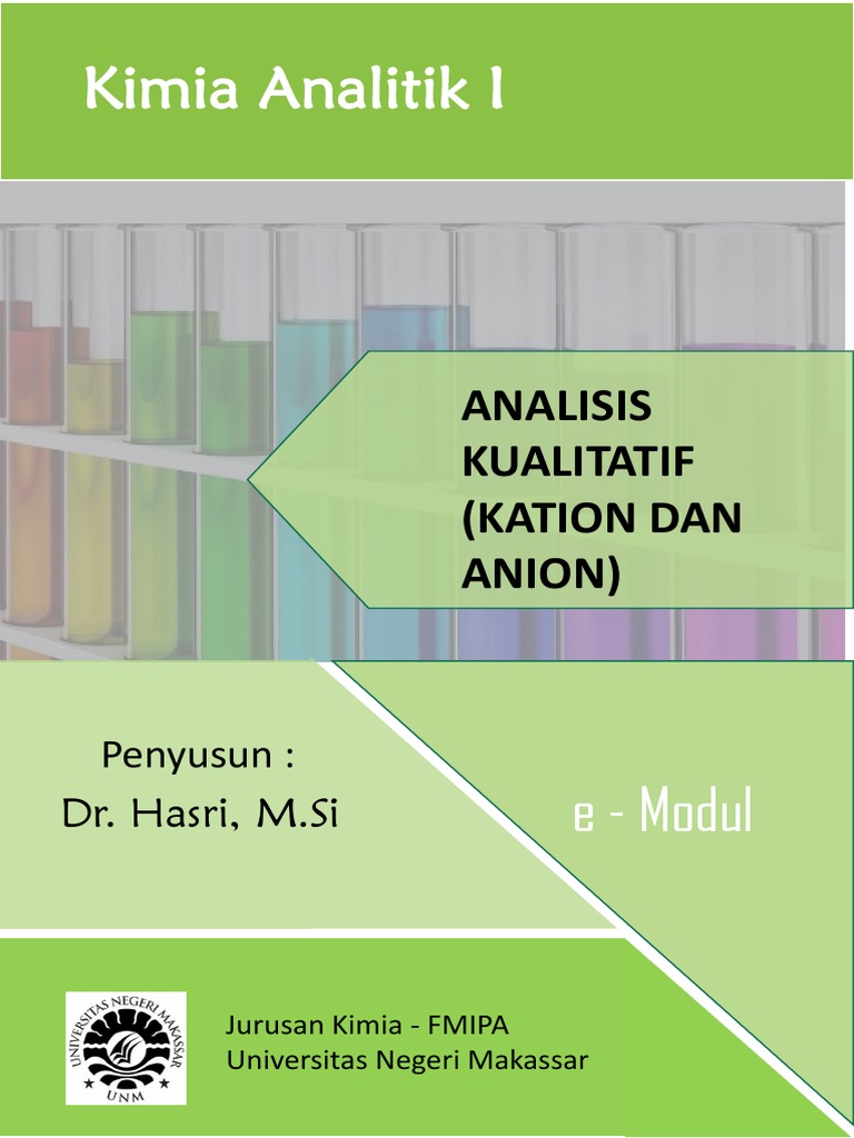 E-Modul Analisis Kualitatif | PDF