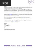 Msu Acceptance Letter | PDF