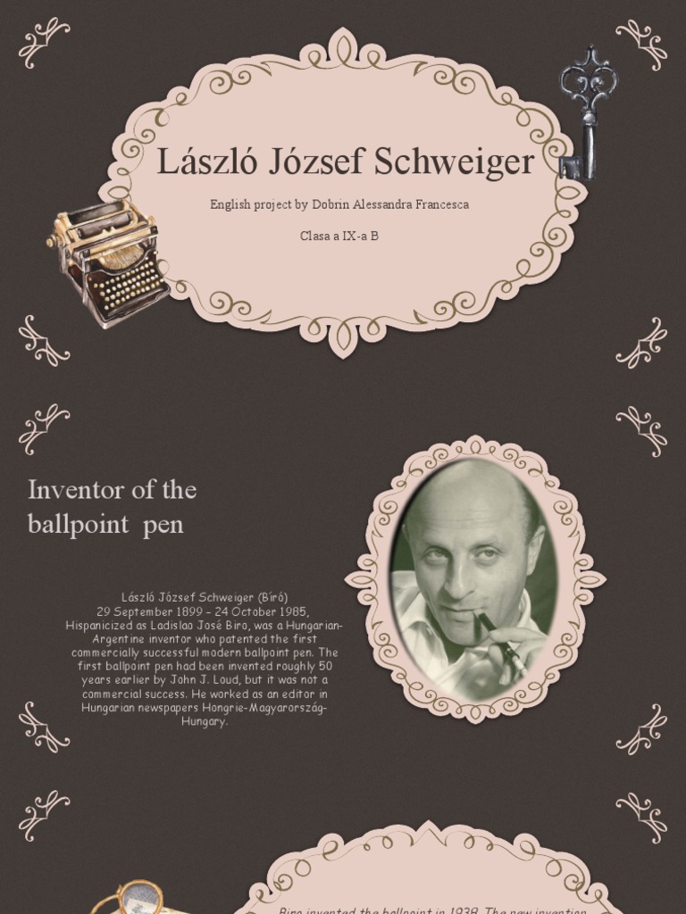 The Invention of the Ballpoint Pen: The Life and Work of László József ...