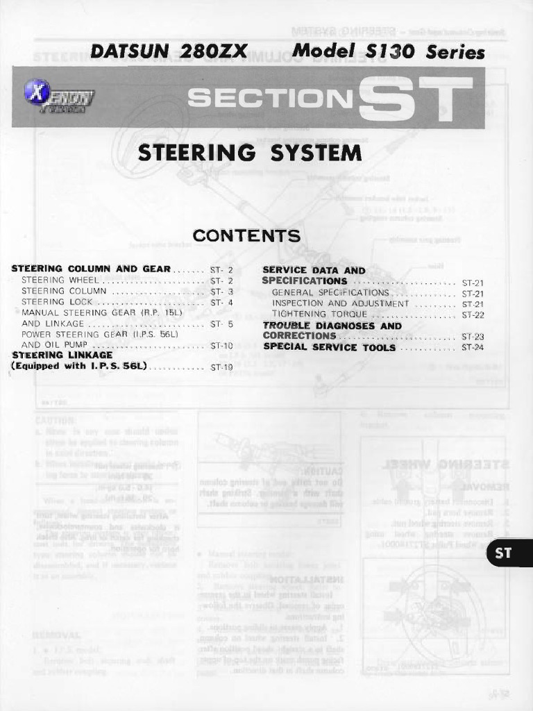 ST Steering System | PDF
