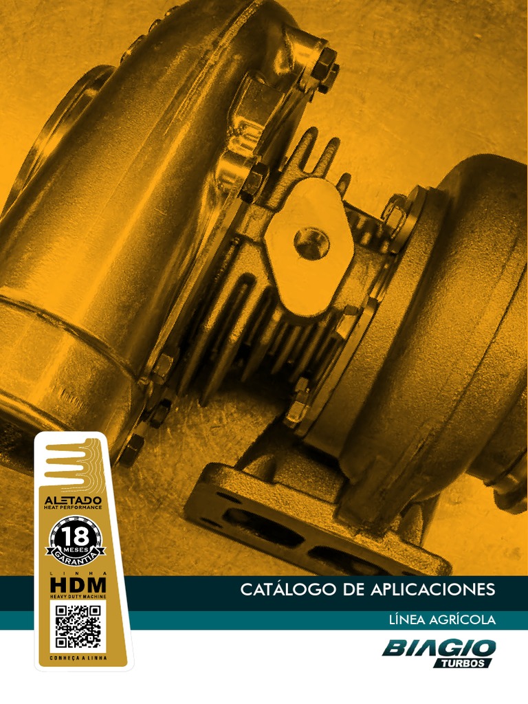 Catálogo Biagio Turbos HDM - Línea Agrícola | PDF | Turbocompresor ...