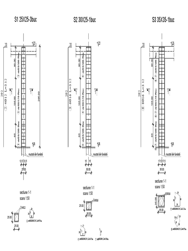 11-Armare Stalpi 1 PDF | PDF