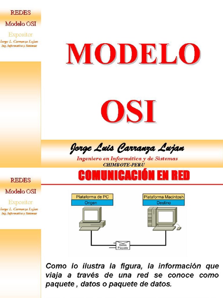 Modelo OSI 7 Capas | PDF