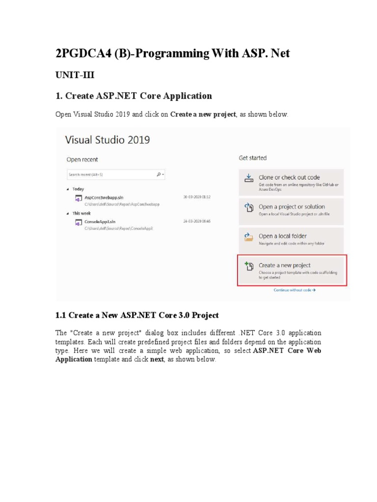 2PGDCA4 (B) - Programming With ASP. Net Programming With ASP. Net Programming With ASP. Net ...