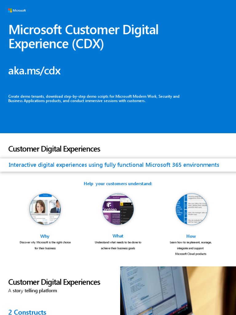 Microsoft CDX Platform Overview | PDF | Microsoft | Computing