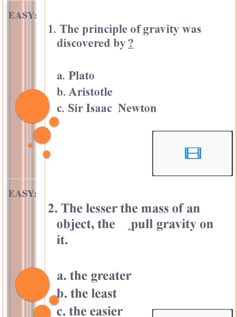 Grade 6 Science Quiz Questions | PDF