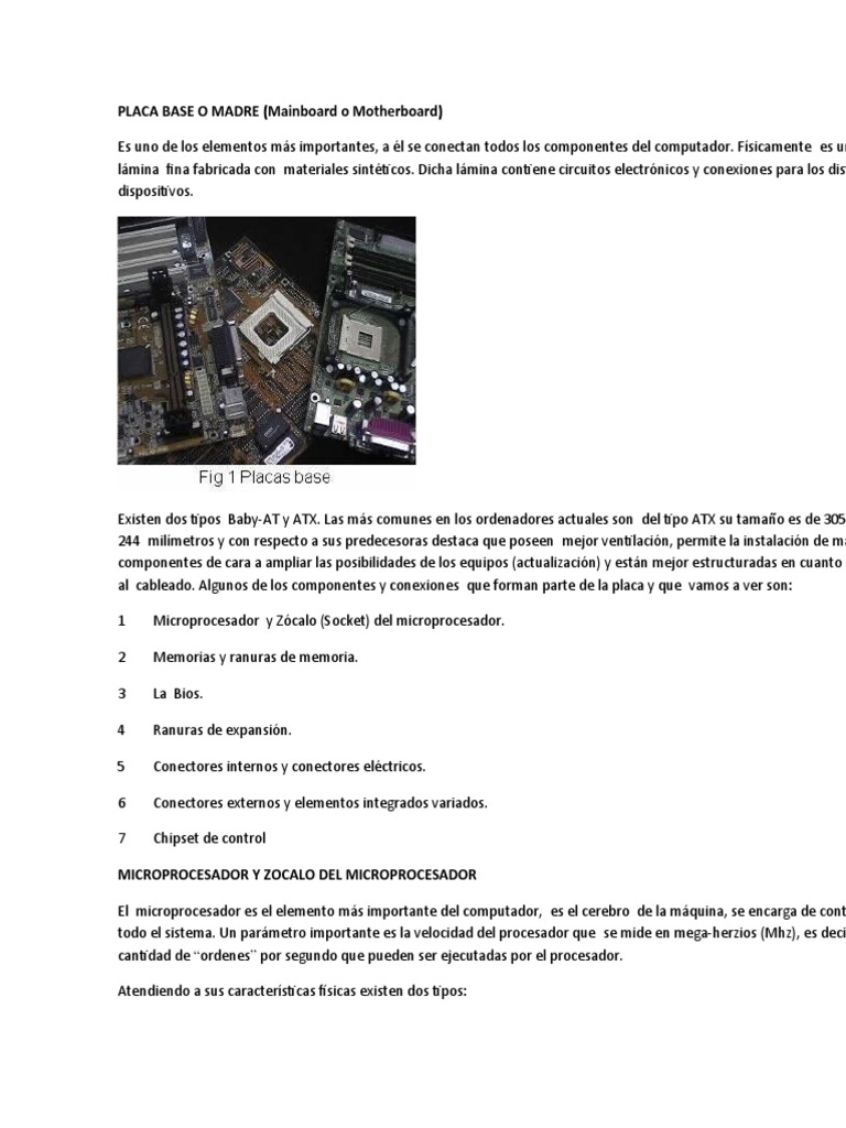 Tegnologia Tarea 1 Secundaria 2.0 | PDF | Hardware de la computadora | Microprocesador