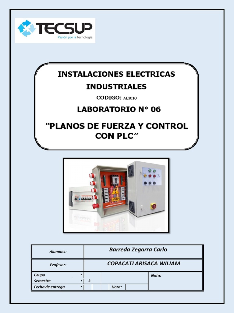 Ejemplos de Circuitos de Control PLC | PDF
