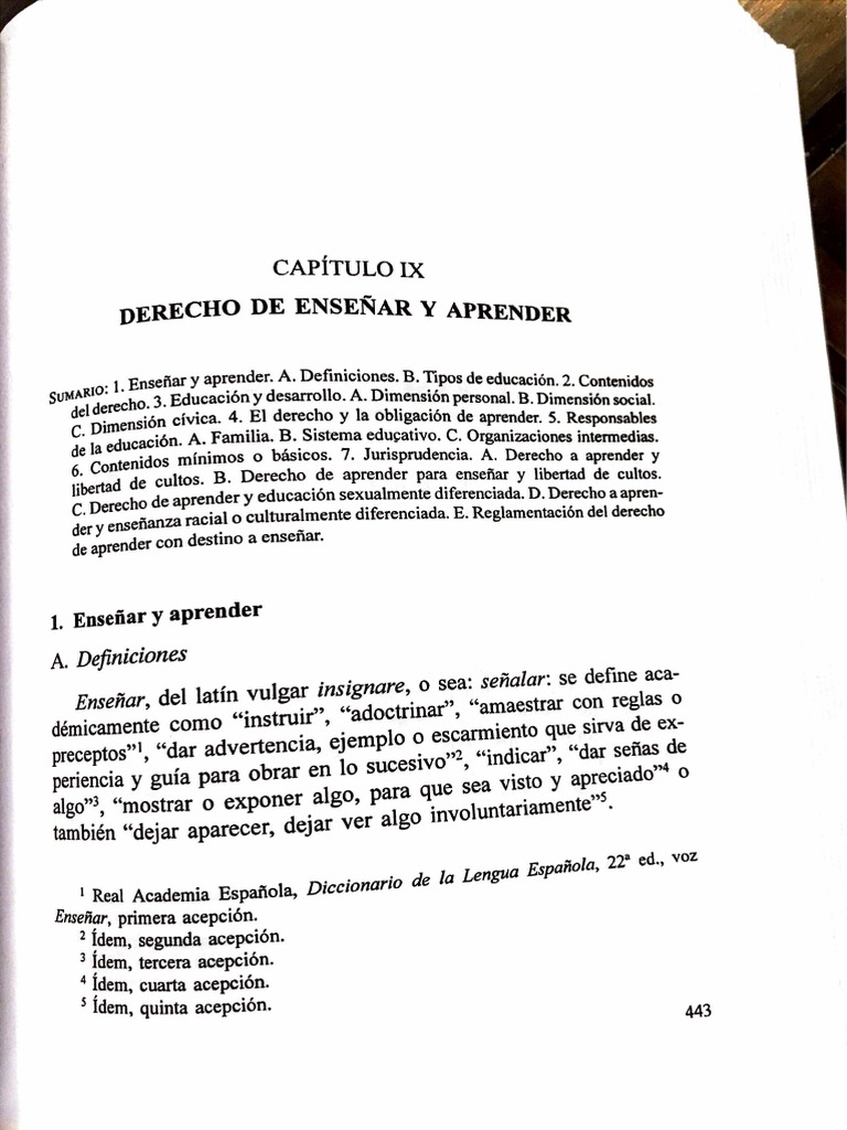 Horacio Rosatti, Derecho de Enseñar y Aprender | PDF | Educación más alta | Justicia