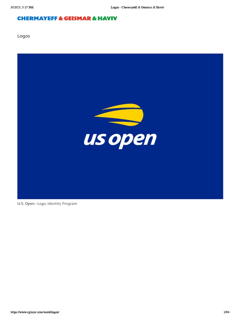 Logos - Chermayeff & Geismar & Haviv | PDF | Logos | Graphic Design