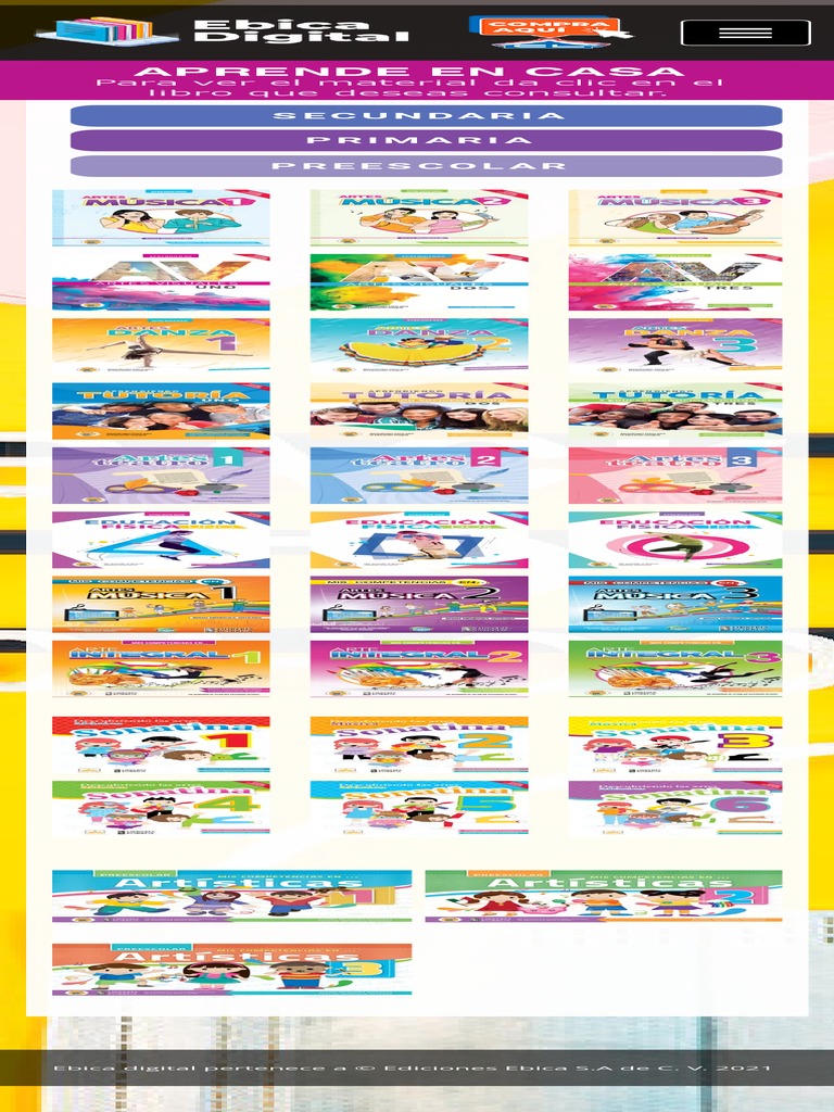 ALUMNO MÚSICA 1 Ebica Digital | PDF