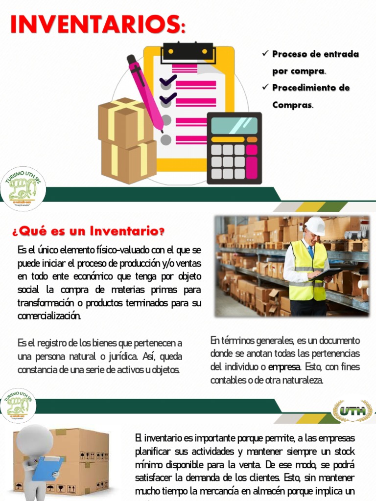 8 - INVENTARIO Procedimiento de Entrada y Compras | PDF | Inventario | Calidad (comercial)