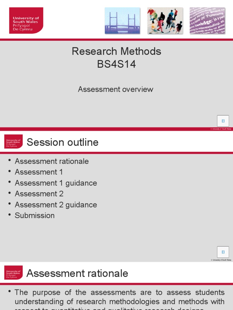 Research Methods - Assessment Overview | PDF | Qualitative Research ...