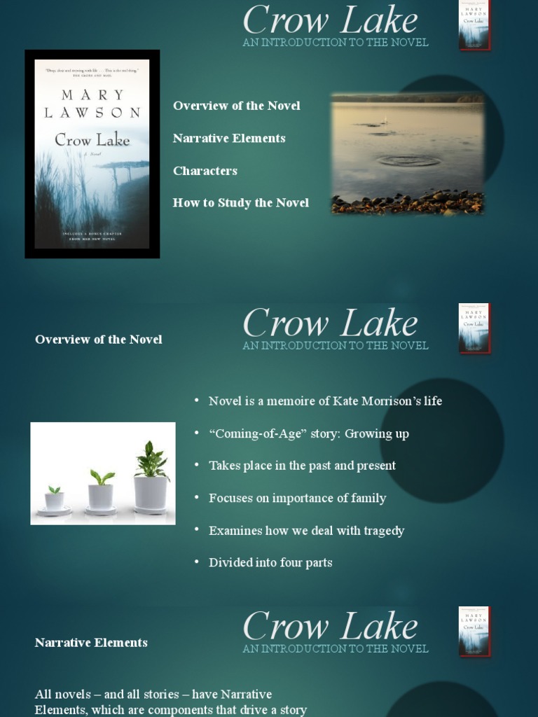 ENG 4C Crow Lake Intro | PDF | Narration | Narrative