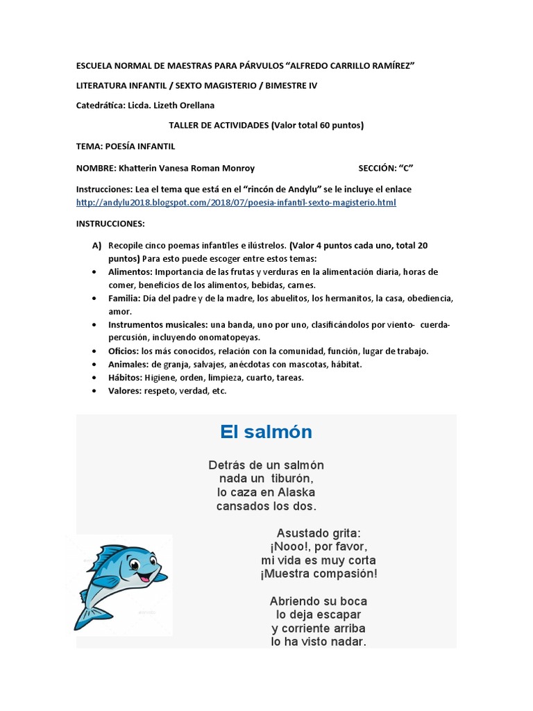 Poesia Infantil | PDF