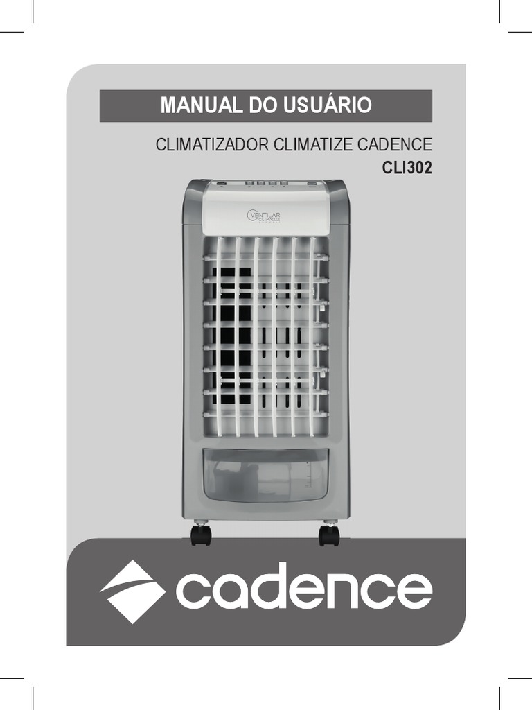 Manual Do Usuário: Climatizador Climatize Cadence | PDF | Relâmpago ...