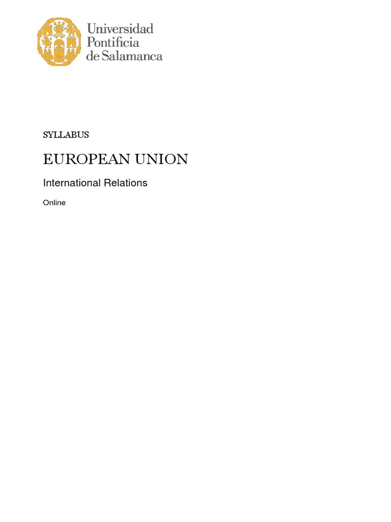 GD European Union Grrii 2022-23 Luis Rivas | PDF | European Union ...