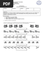 Prueba de Matematicas Sumas y Restas 1 Basico | PDF