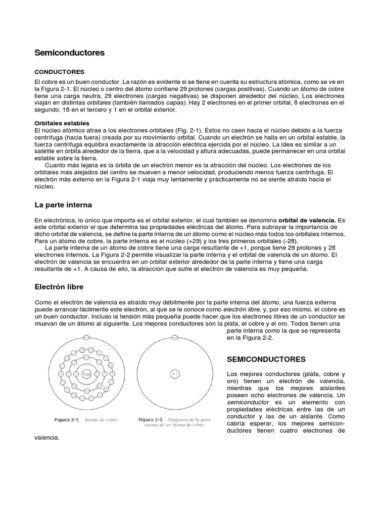 1 Semiconductores | PDF | Semiconductores | Dopaje (semiconductor)