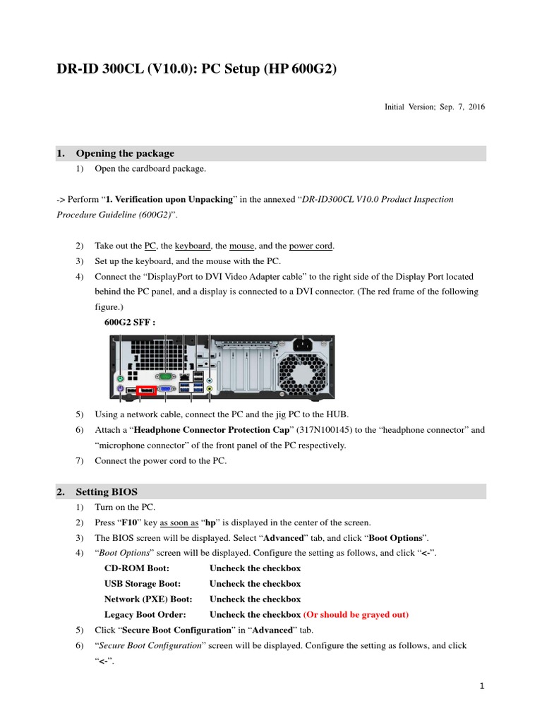 EN - DR-ID300CL V10 - 0 Manufacturing Procedure | PDF | Internet ...