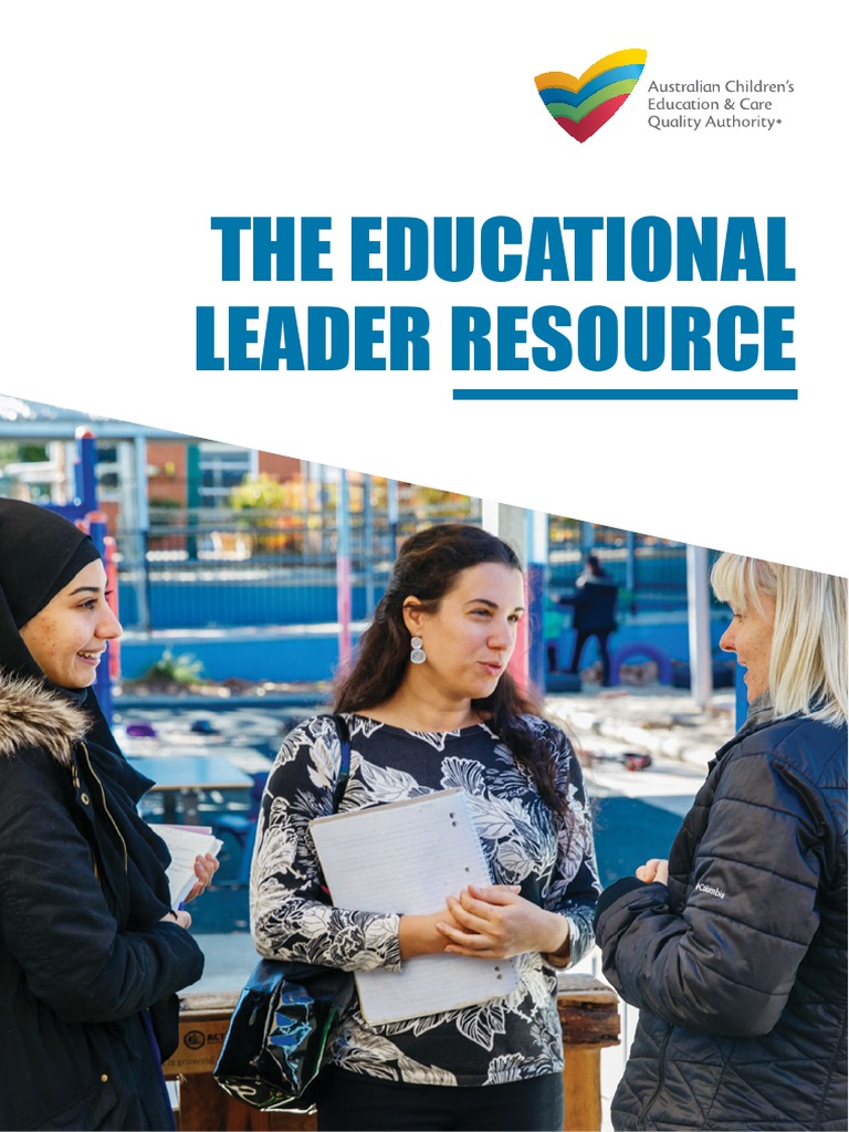 ACECQA Educational Leader Manual WEB | PDF | Leadership | Mentorship
