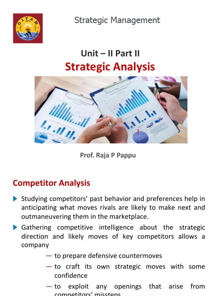 Unit 2 - Part 2 - Strategic Analysis | PDF | Competitive Advantage ...