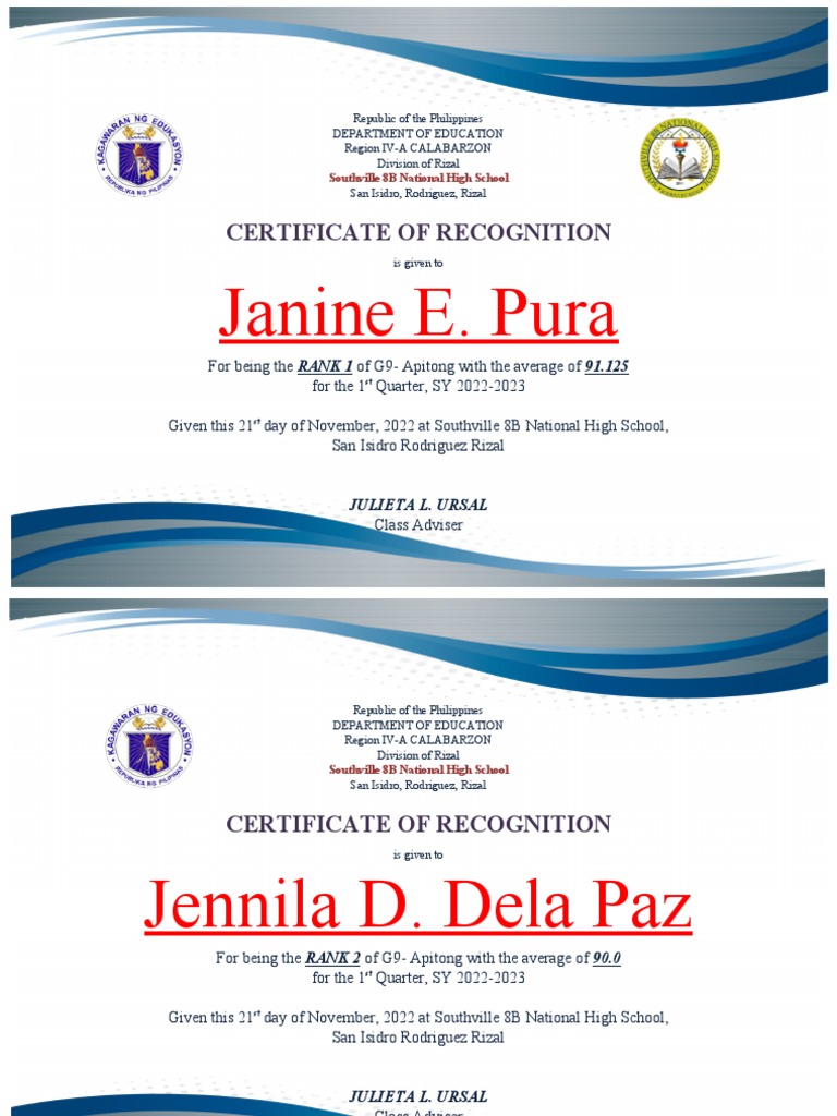 CERTIFICATES123 | PDF | Government | Public Administration