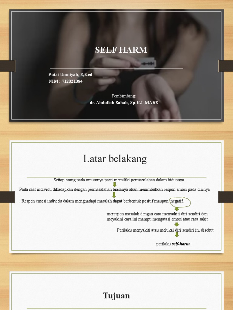 Self Harm | PDF