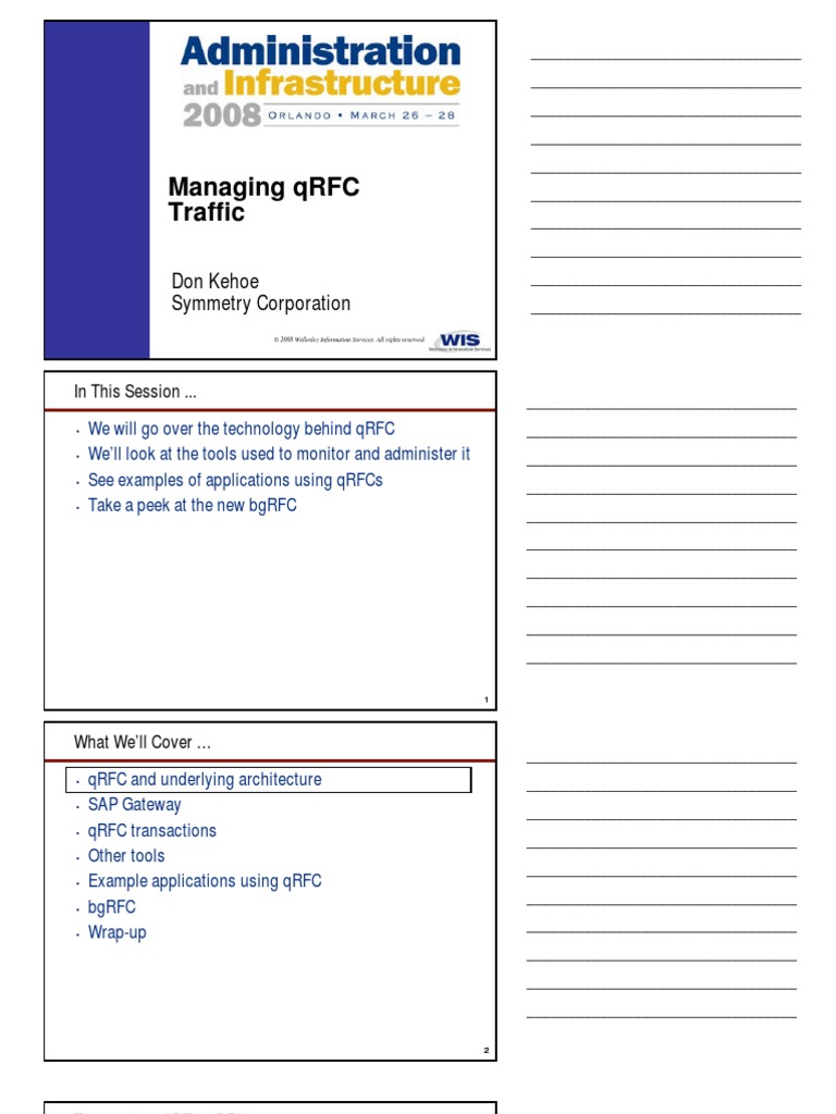 Managing QRFC Traffic | PDF | Scheduling (Computing) | Gateway (Telecommunications)