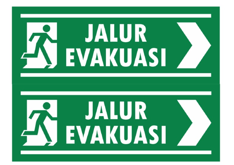 Jalur Evakuasi Ke Kanan | PDF