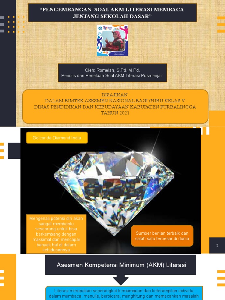 PPT Pengembangan soal AKM Purbalingga.pptx | PDF