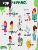 Classroom Commands Activities for Kids | PDF
