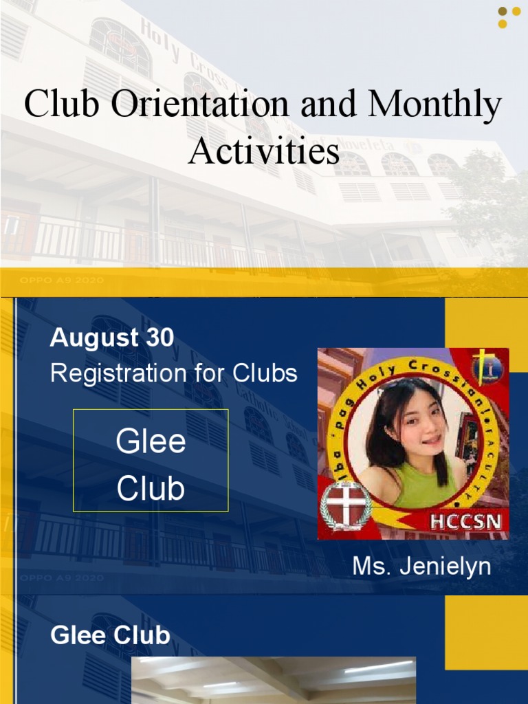 Club Orientation | PDF