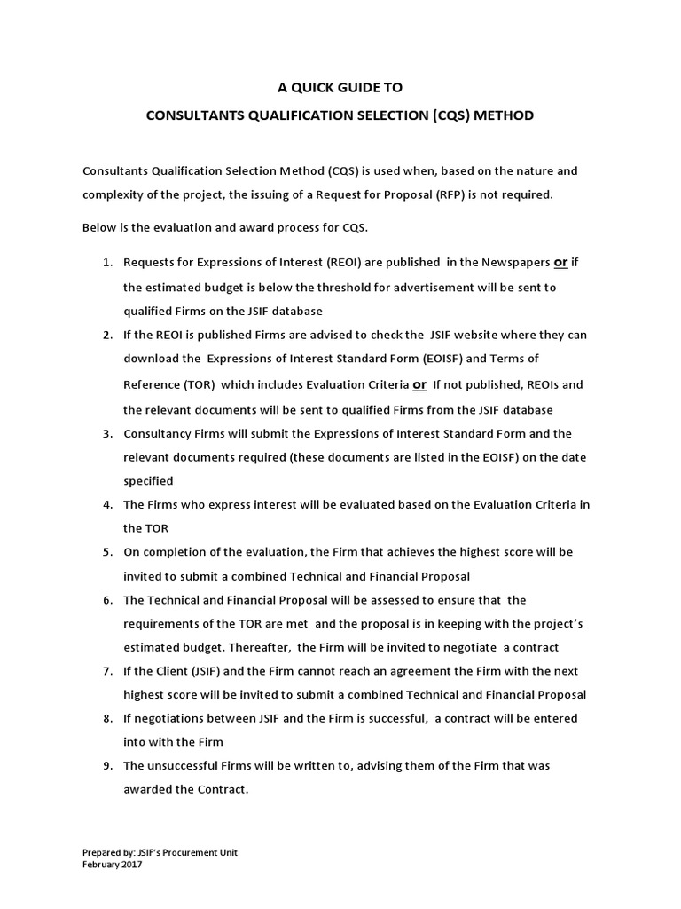 A Quick Guide To CQS - 5 | PDF